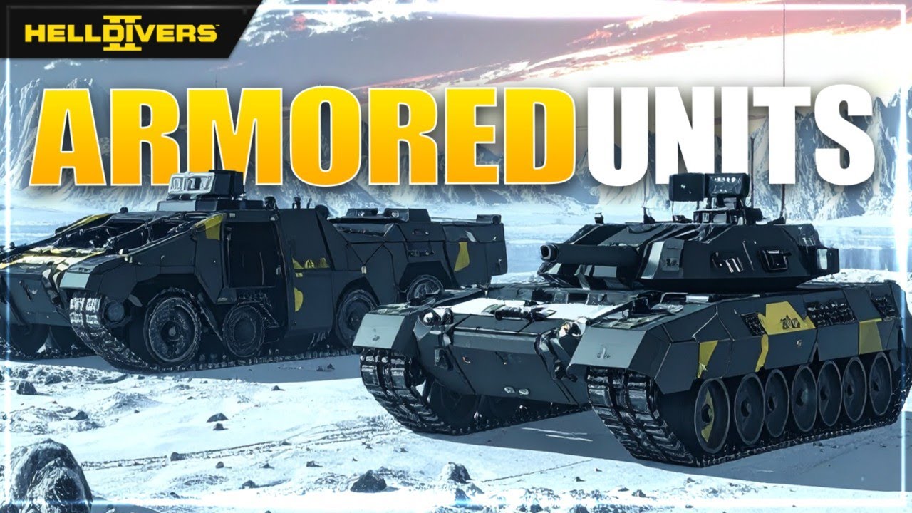 Helldivers 2 New Multiple Tanks Vehicle Update First Look - YouTube