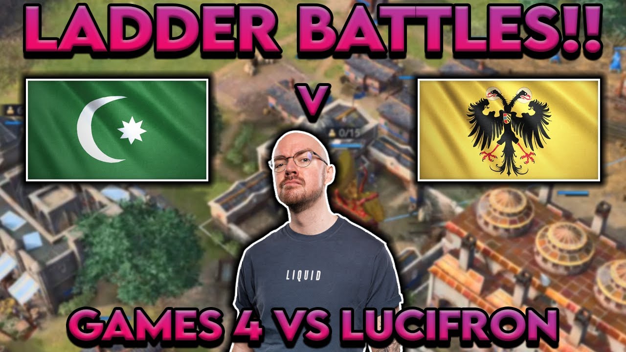 LADDER BATTLES!! - Game 4 of 6 - Liquid.DeMu (Ottoman) vs LucifroN (HRE ...
