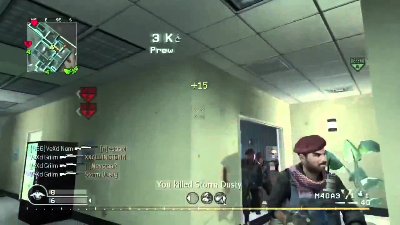 Fucking Amazing CoD4 No Scope Streak!!! - YouTube