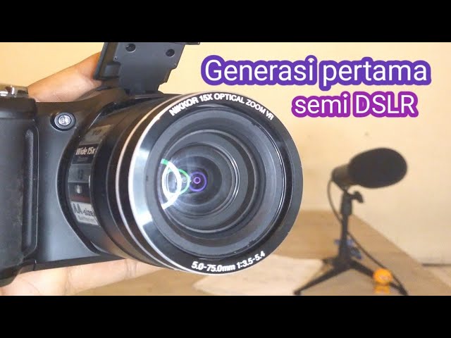 Nikon Coolpix L100 , kamera jadul semi DSLR