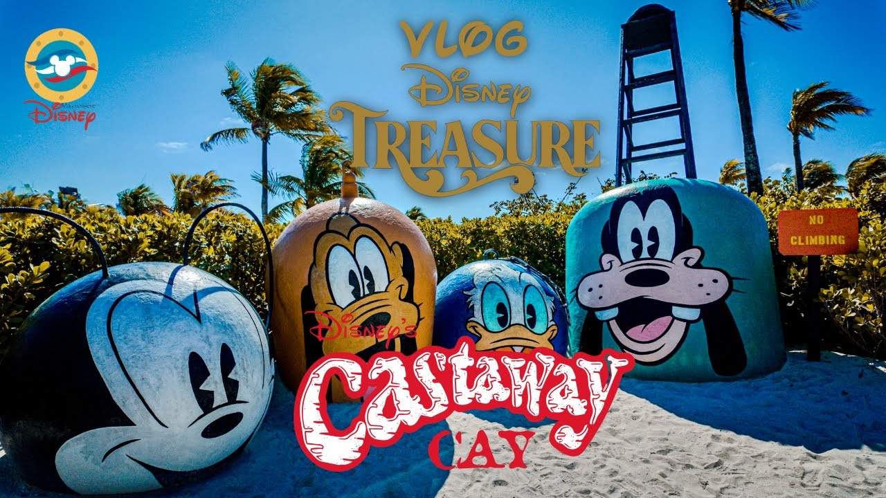 🌴 Disney Treasure à Castaway Cay : Vlog Jour 7 - Une journée magique ...