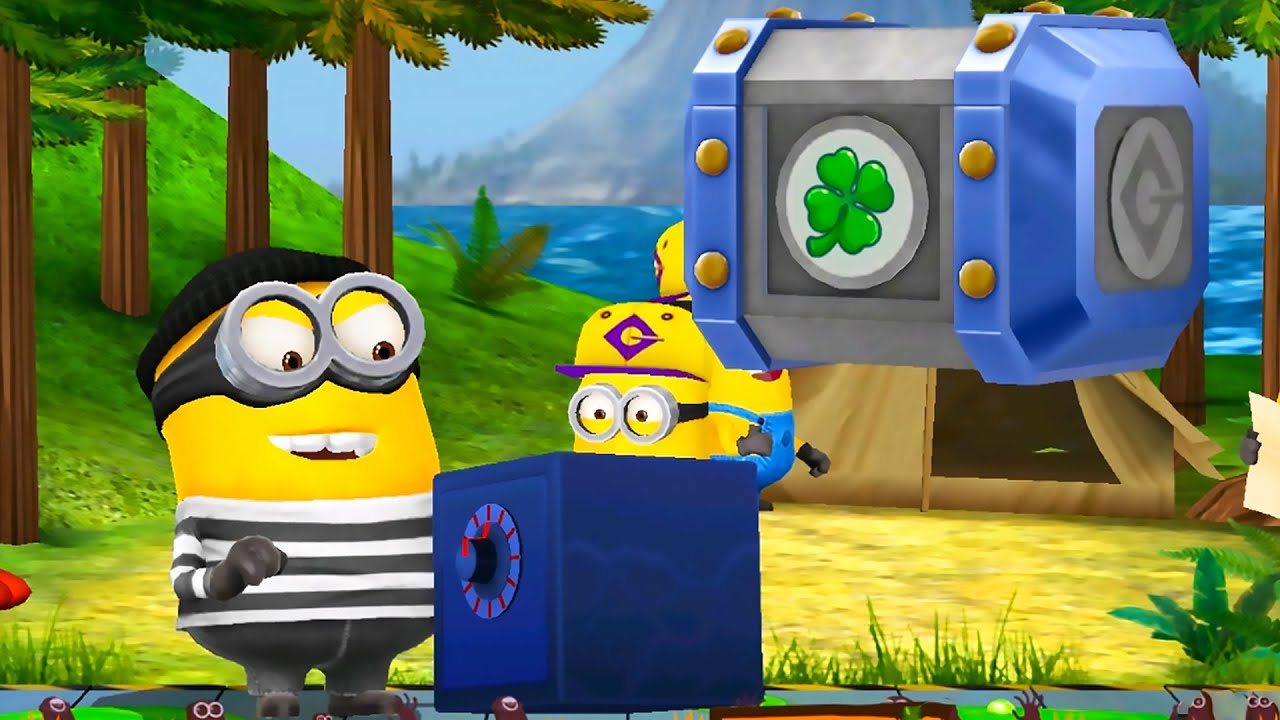 Thief Minion Got Lucky Clover Field Stage 1 Reward - YouTube