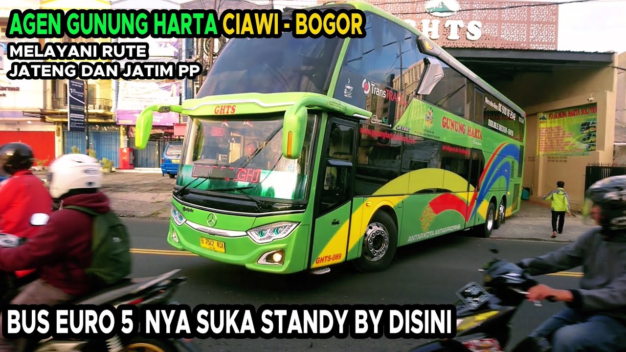 TEMPAT STAND BY BUS PREMIUMNYA GUNUNG HARTA TRANSPORT SOLUTIONS . AGEN ...