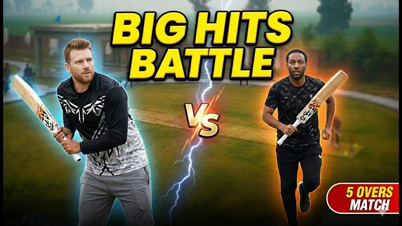 BIG HITS BATTLE 💥 | 5 Overs Cricket Match | Full Action - YouTube