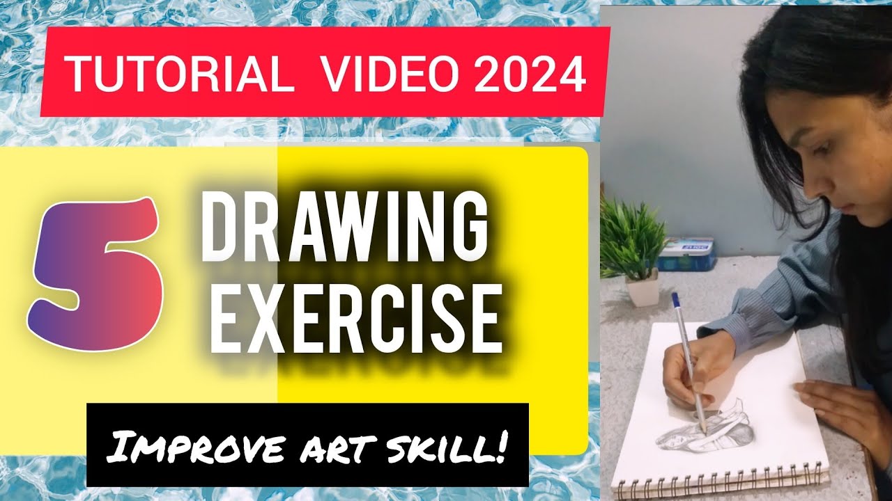 DRAWING EXERCISE 2024 ||To Improve Your Art Skill! - YouTube
