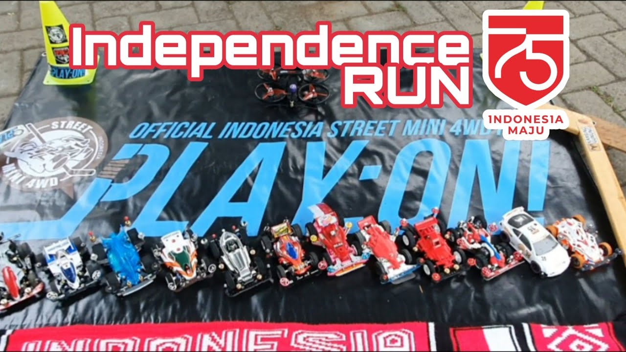 ミニ四駆 Street Mini 4wd Indonesia Kemerdekaan Run - YouTube
