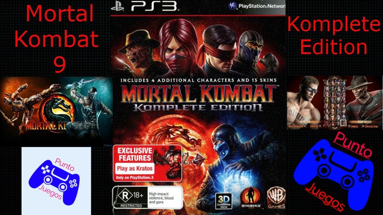 Mortal Kombat 9 Complete Edition PS3 - YouTube