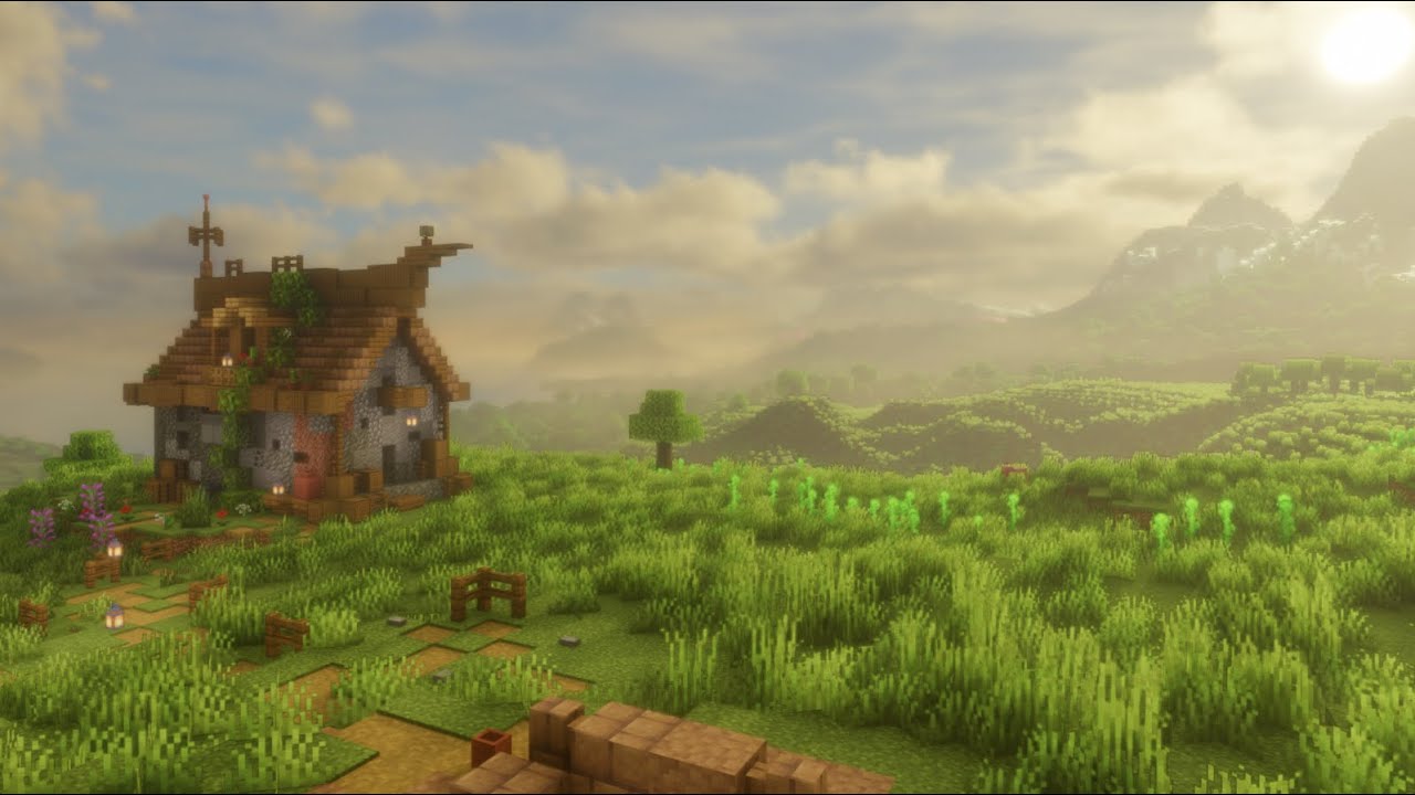 Relaxing Terrain Sculpting - Axiom Mod - Minecraft - YouTube