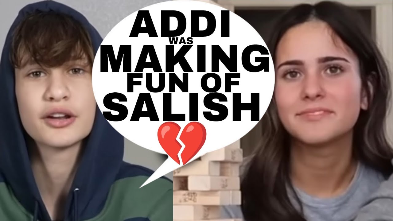 Addi CAUGHT MAKING FUN Of Salish Matter in front of Nidal Wonder?! 😱😳 ...