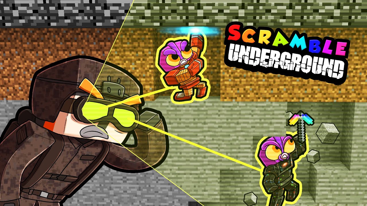 Scramble Craft UNDERGROUND Battle Royale! (Minecraft) - YouTube