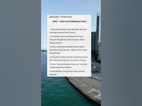 TANDA - TANDA KAMU MEMENDAM EMOSI@KIASANHATI #shorts #short #youtubeshorts #psikologi #katabijak ...
