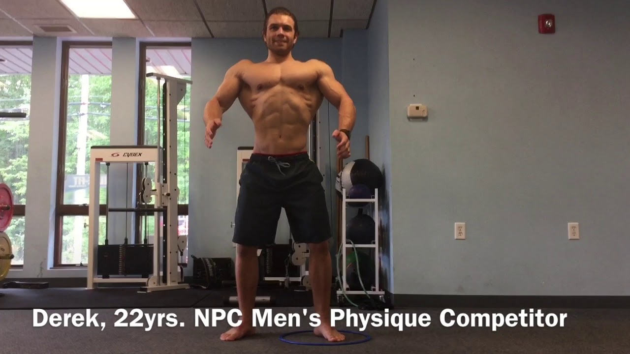 NPC Men's Physique Posing Session - YouTube
