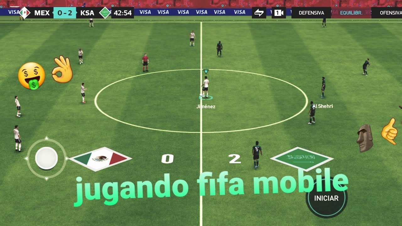 Jugando fifa mobile por primera vez en el canal #fifamobile #futbol ...