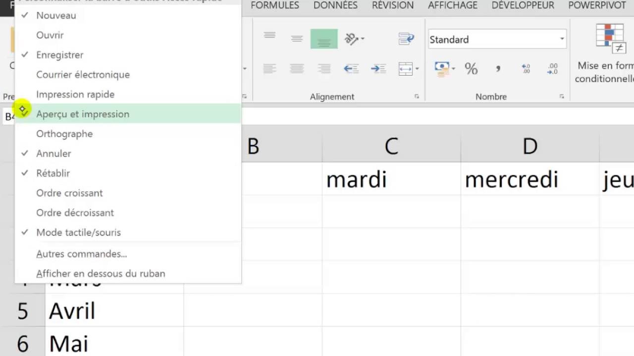 Excel : Comment ajouter une commande ? - YouTube