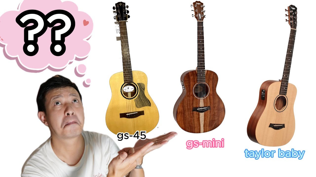 GUITAR REVIEW: Taylor GS-MINI, Taylor BABY vs. Việt Nam GS-45 - YouTube