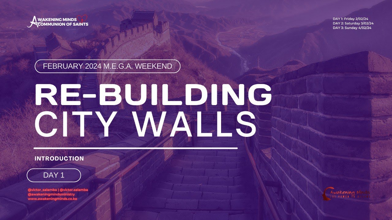 Feb'24 M.E.G.A. Weekend Day 1 - Rebuilding City Walls | Introduction ...
