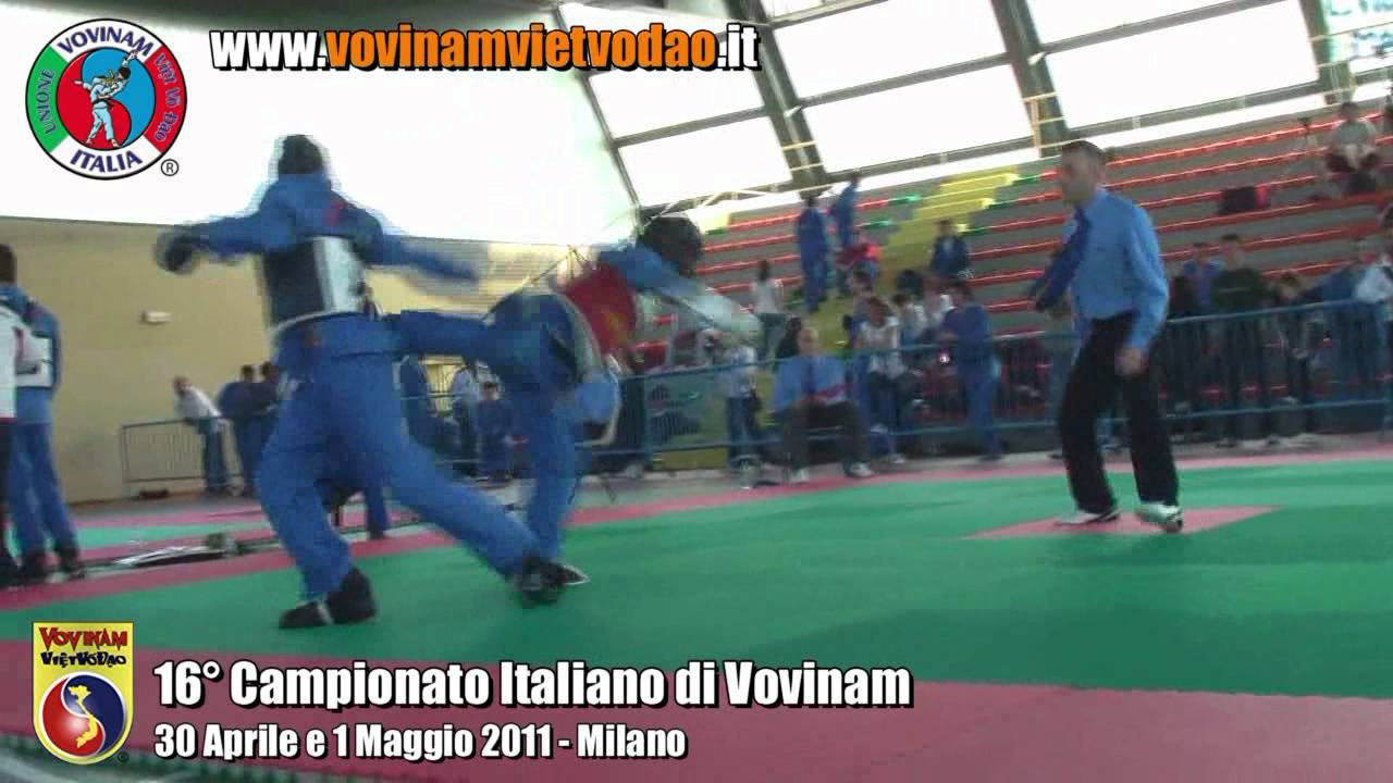 Daniele Marinig vs Fabio Giglio - 16° Campionato Italiano di Vovinam ...