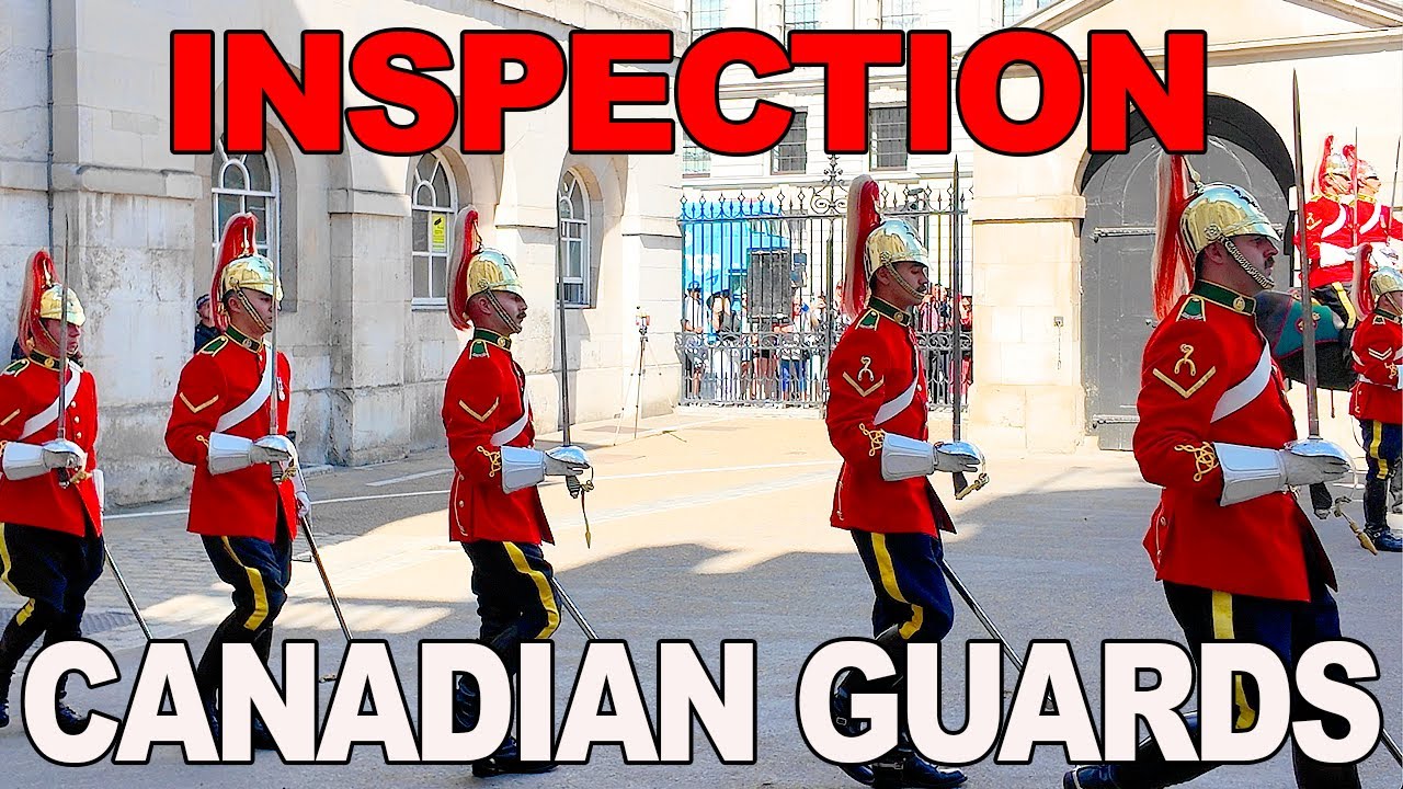 Inspection of the Canadian Guards at Horse Guards Parade (Special ...