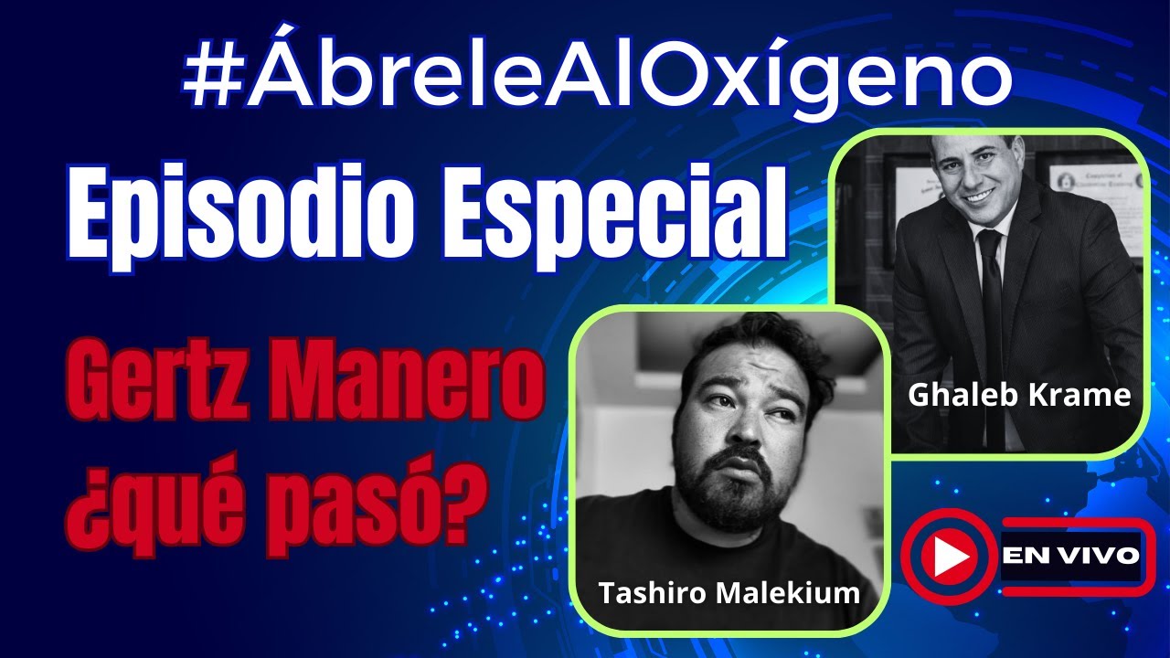 #ÁbreleAlOxígeno Episodio Especial con Ghaleb Krame y Tashiro Malekium ...