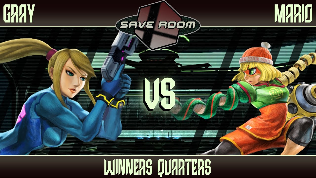Gray (Zero Suit Samus) vs Mario (Min Min) - Save Room 20 Winners ...