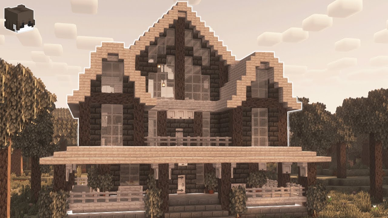 Minecraft: Pale Wood Mansion I Tutorial - YouTube