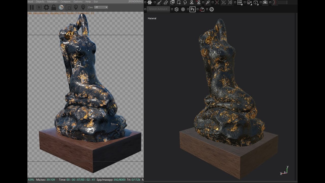 Substance Painter To Octane C4D - YouTube