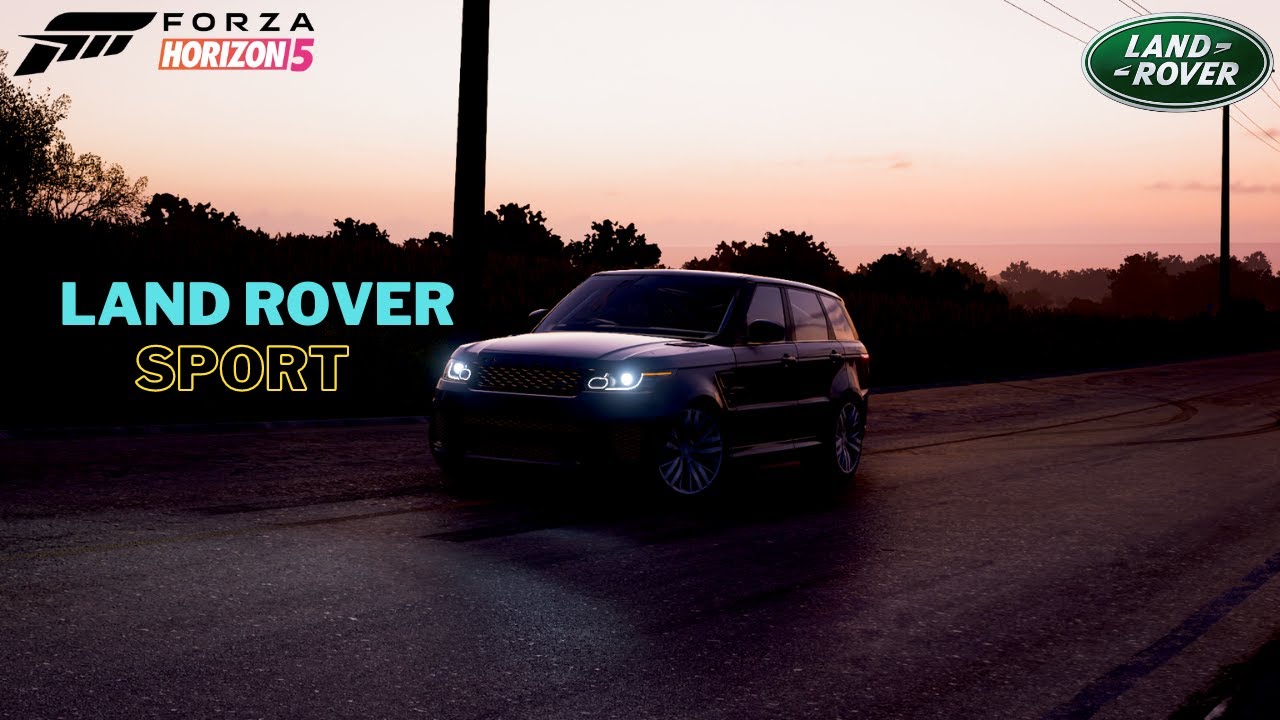 Cloudy Day Cruise: 2015 Land Rover Sport SVR in Action | Forza Horizon ...