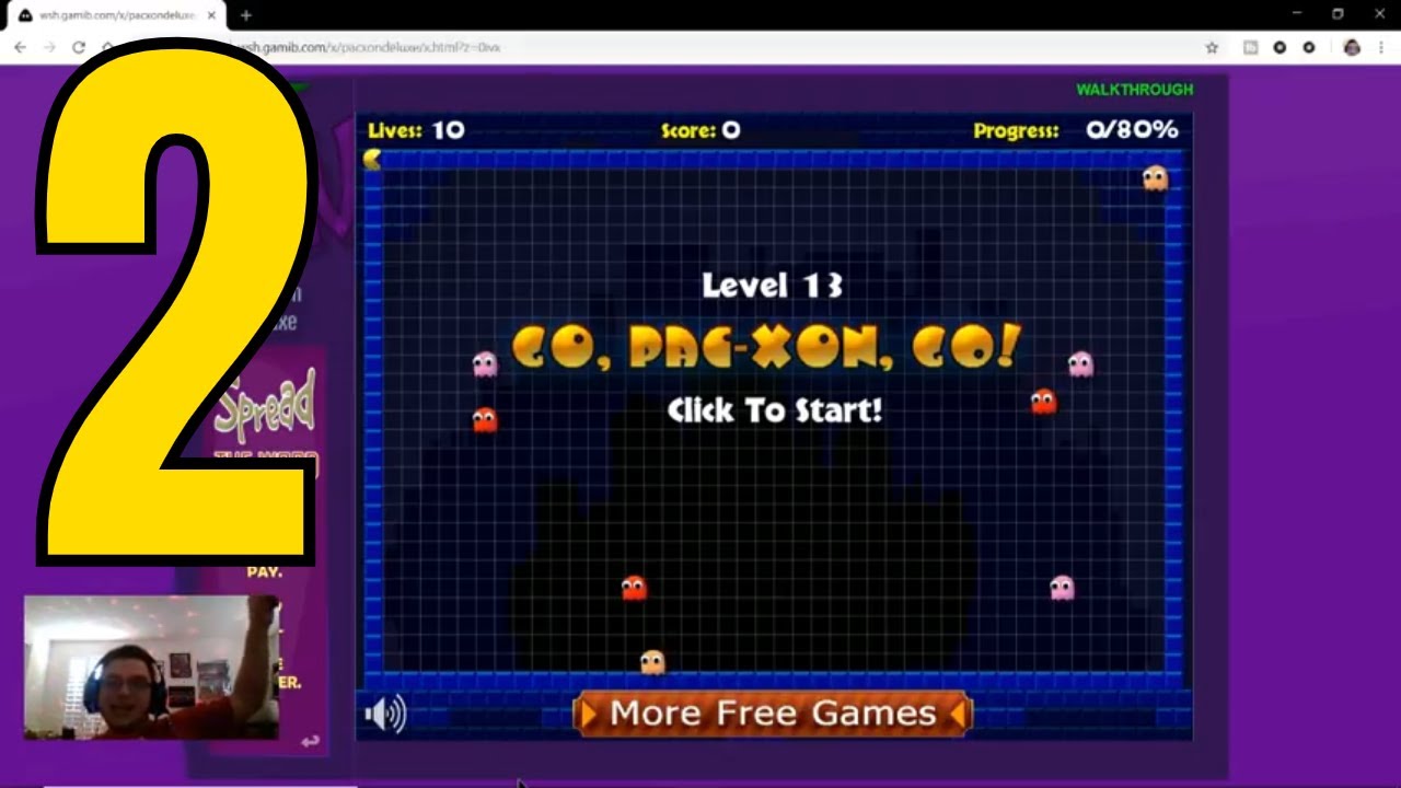 pac xon deluxe gamplay 2 - YouTube