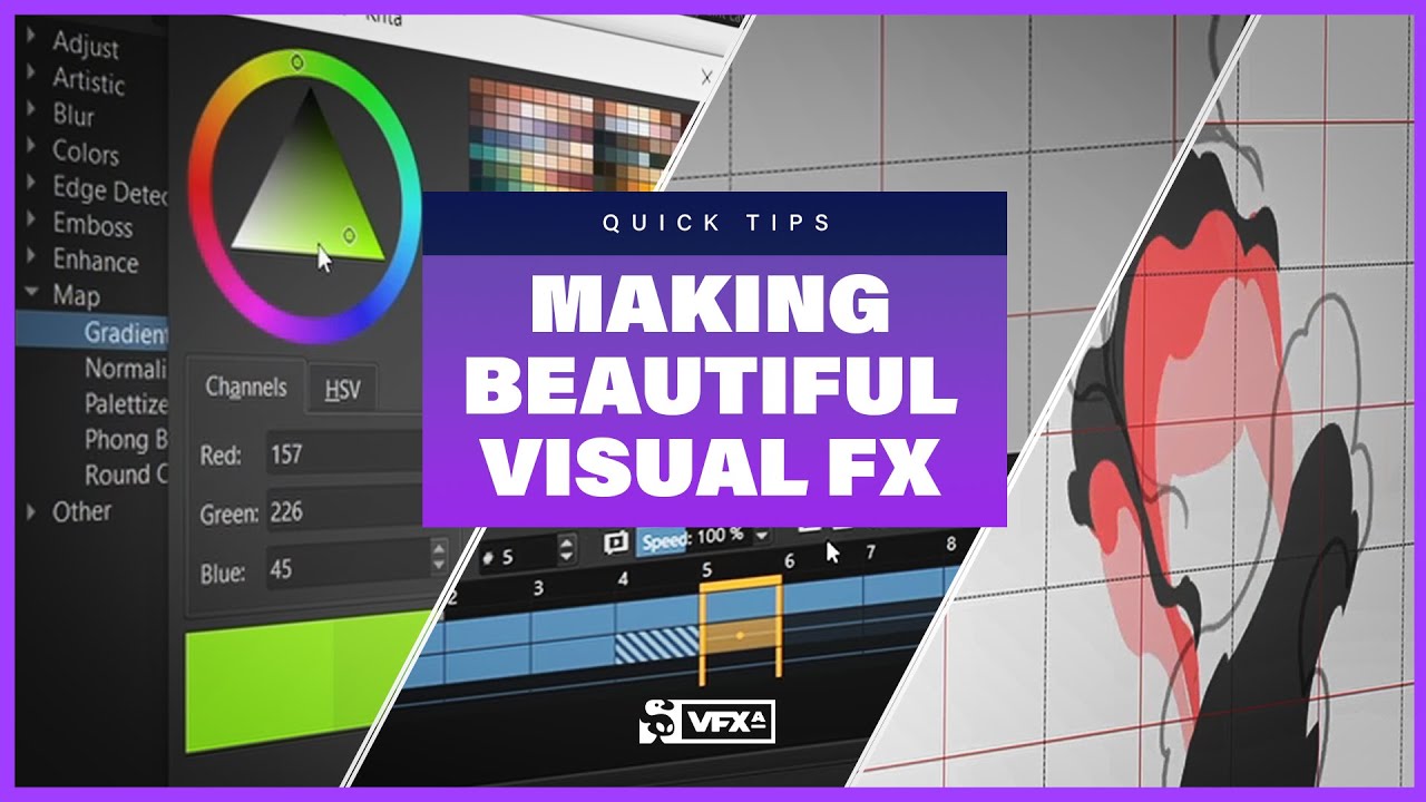 3 TIPS for Beautiful Stylized 2D / 3D VFX - YouTube