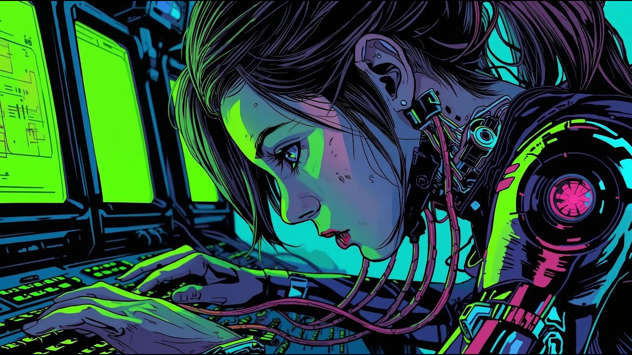 Cyberpunk－Synthwave－Retrowave－Digital Shadow - YouTube