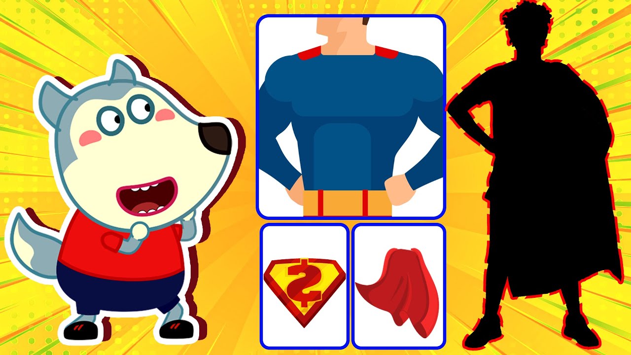 Wolfoo quiere ser Superhéroe | Superhero Song in Espanol | Nursery ...
