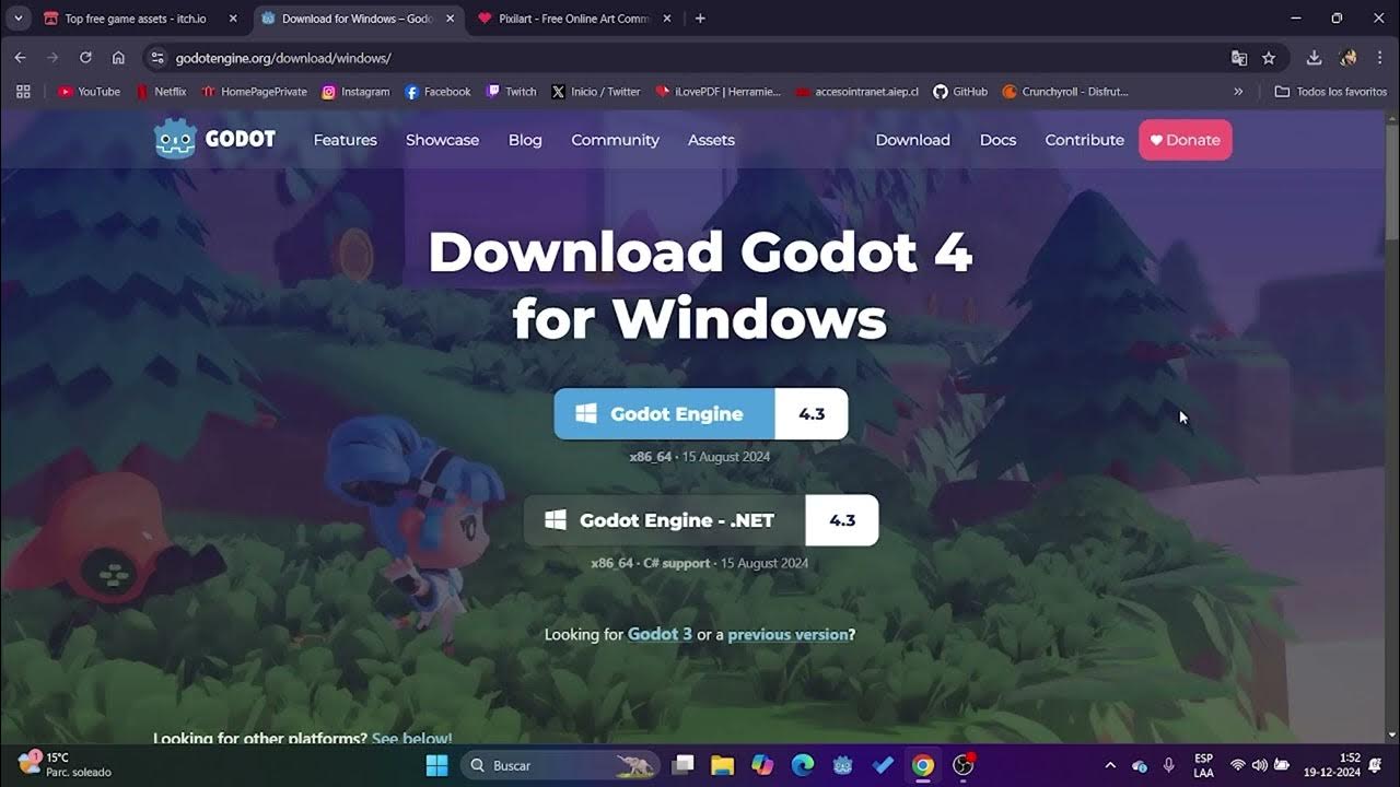 Introducción al Curso: Descarga e Instalación de Godot Engine! - YouTube