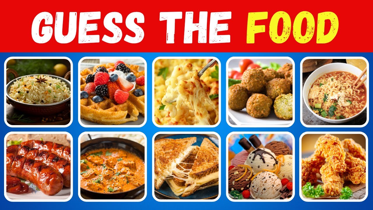 Guess the Food in 5 Seconds | Fun Food Challenge for Food Lovers 🍟🍕🍩 ...