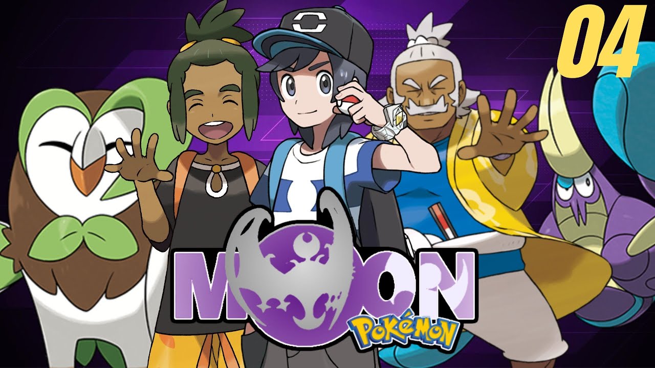 Enfrentando nosso Primeiro Kahuna! - Pokémon Moon #04 (Nintendo 3DS ...