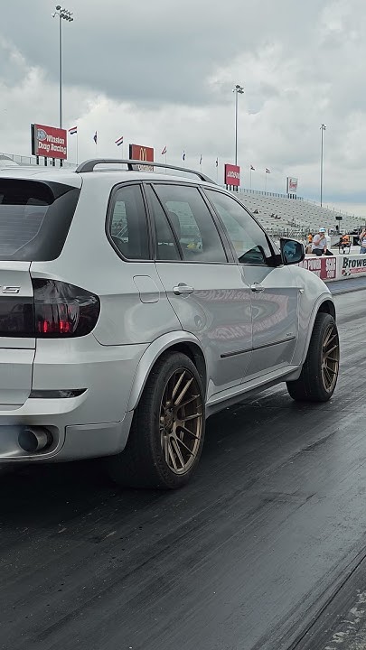 Diesel BMW Takes to the Drag Strip at UCC - YouTube