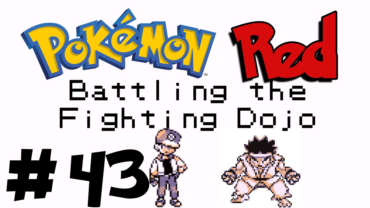 Pokémon Red - Episode 43 - Battling the Fighting Dojo - YouTube