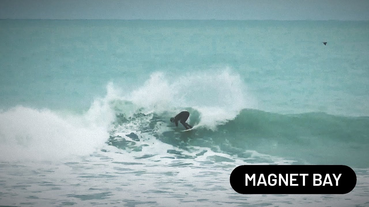 SURFING WAVES at Magnet Bay - Canterbury - New Zealand 27/10/2022 - YouTube