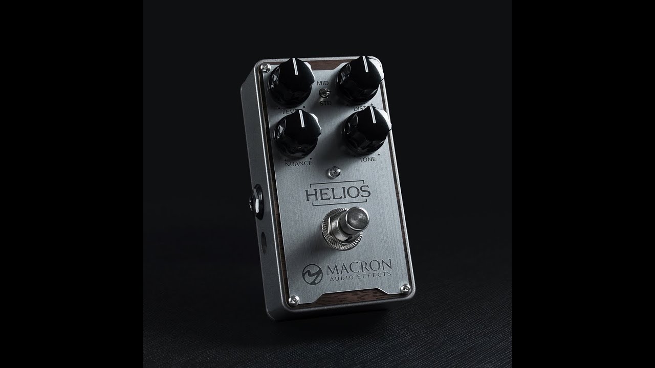 매크론 오디오 Macron Audio - Helios / 오버드라이브 & 디스토션 Sound Sample - YouTube