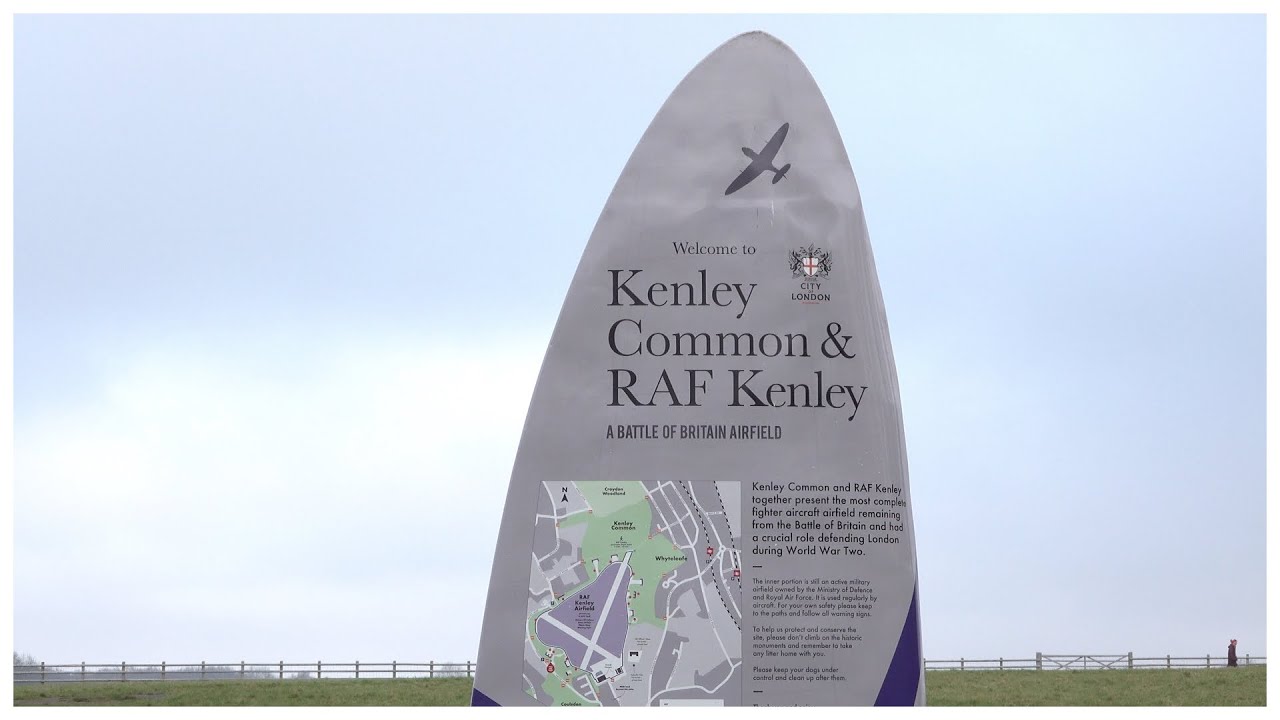 RAF Kenley - a walk to discover its incredible history - YouTube