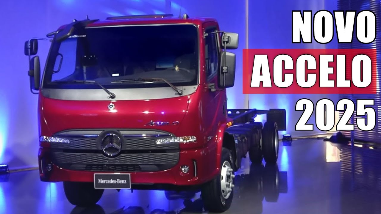 NOVO ACCELO 2025 | UMA DAS NOVIDADES DA MERCEDES-BENZ PARA FENATRAN 2024 - YouTube