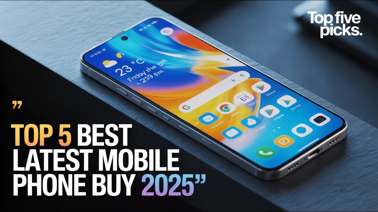 Top 5 best latest mobile phone buy in 2025 [Watch Before You Buy 2025 ...