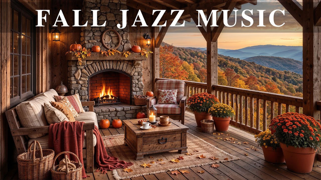 Fall Jazz Music 🍂 Gentle Jazz Piano Music and Sweet Bossa Nova ...