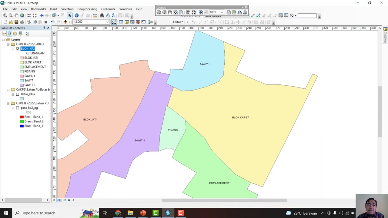 PART- 5. LAYOUT PETA - YouTube