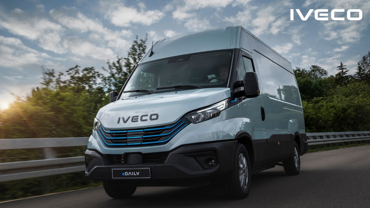 New IVECO eDaily all-electric LCV - YouTube
