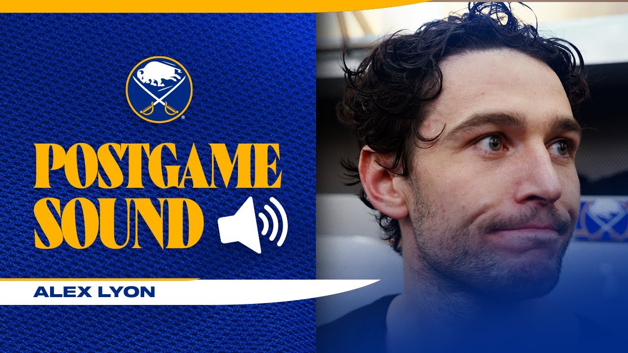 "Belief Goes A Long Way" | Alex Lyon After Buffalo Sabres Shootout Win Over Islanders - YouTube