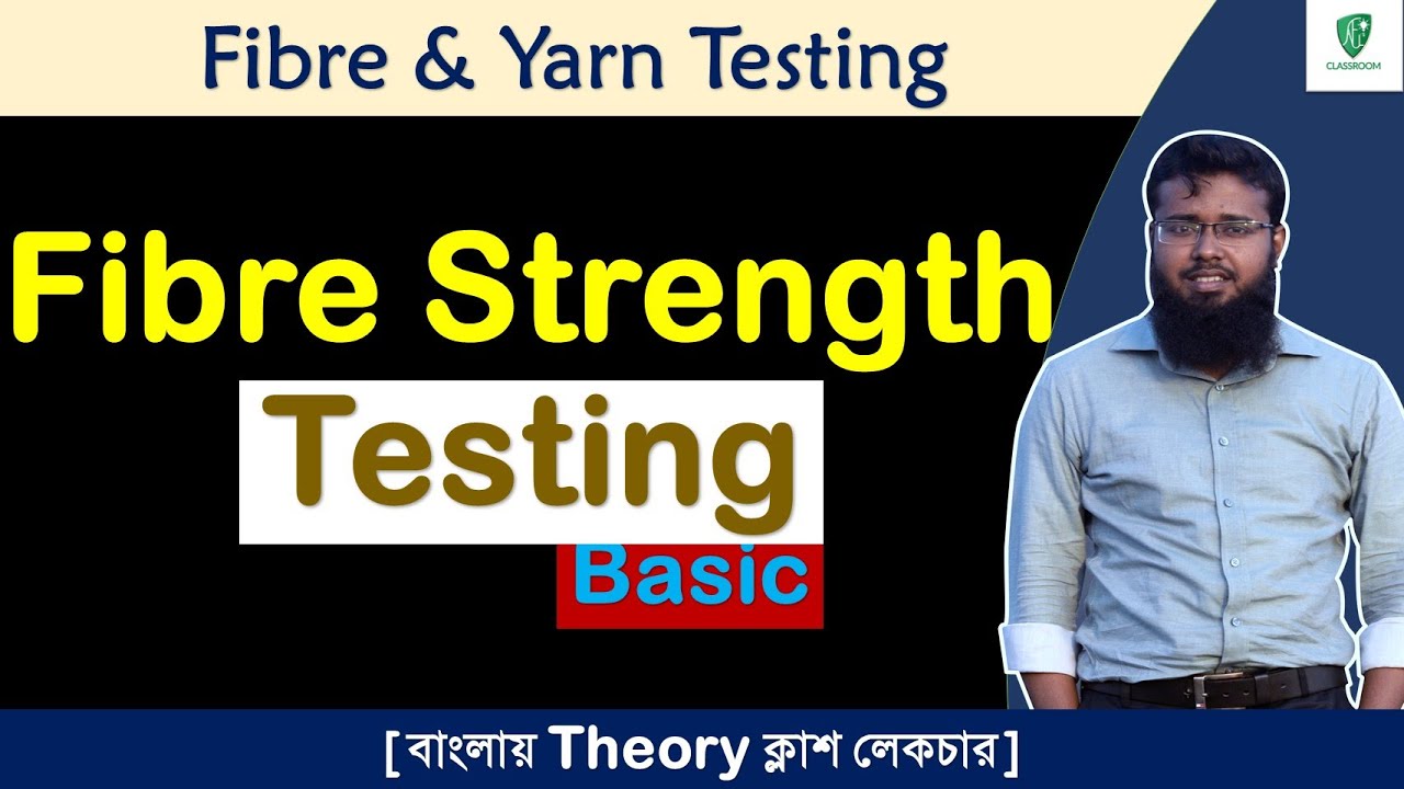 Fibre Strength Testing Basic || Tenacity, Mass Stress, cN, Tex, Denier ...