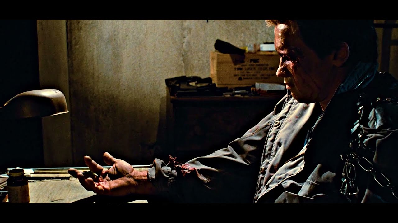 Terminator: T-1000 healing himself 4K - YouTube