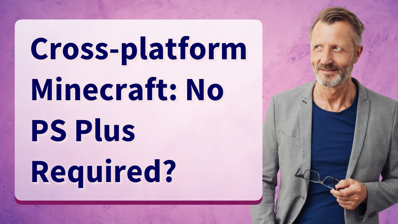 Cross-platform Minecraft: No PS Plus Required? - YouTube