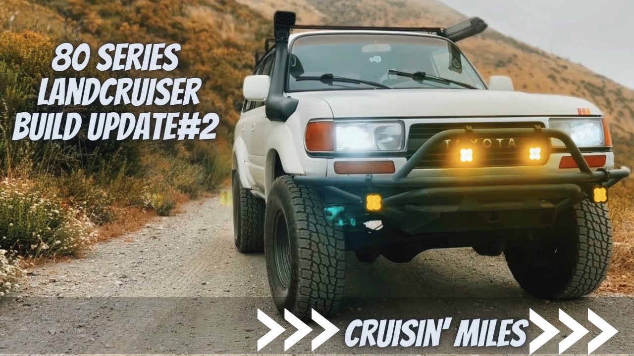 Simple FJ80 Land Cruiser Off-Road Build. Update #2 on my 80 series ...