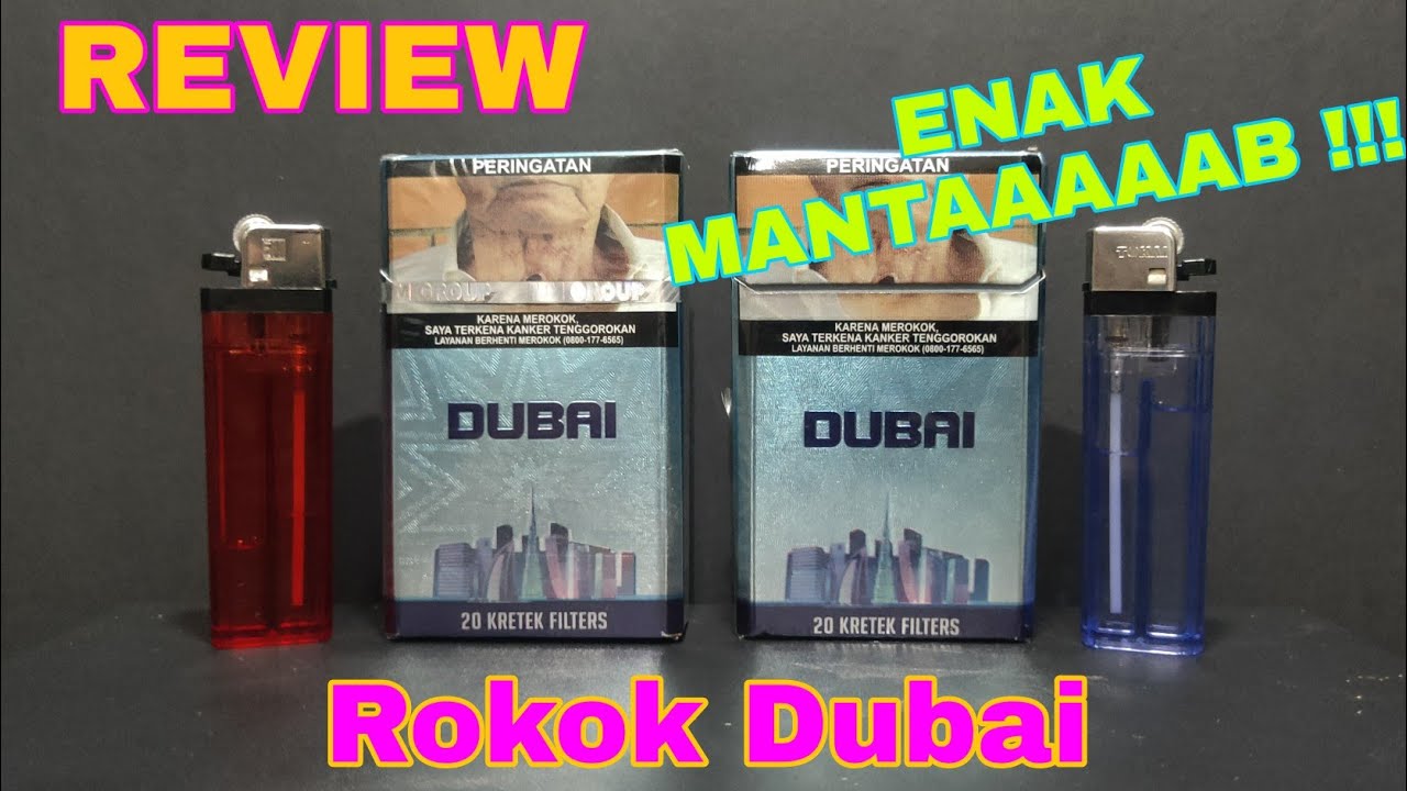 review rokok dubai - YouTube